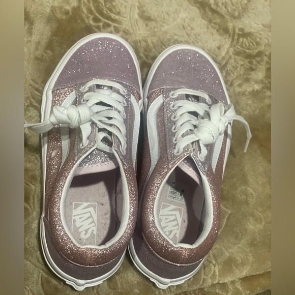 Vans | Shoes | Sparkly Girls Vans | Poshmark